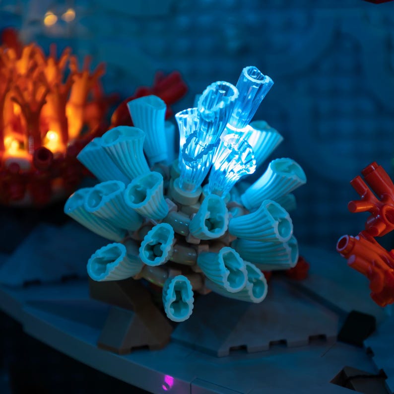 Dimmable LED Light Kit Compatible With LEGO 10366 Tropical Aquarium ...