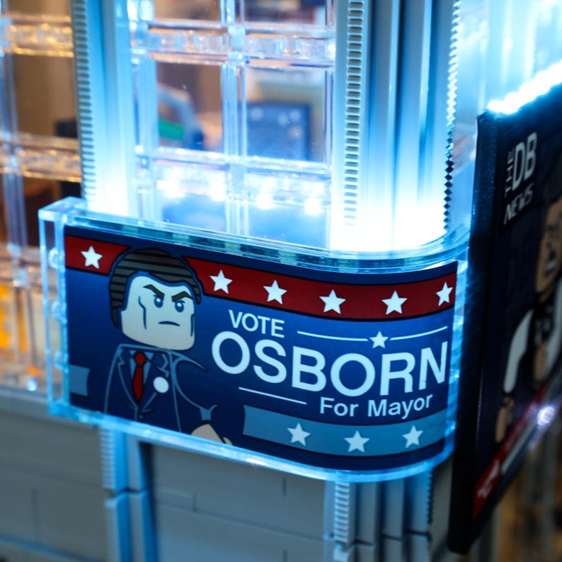 LED Light Kit for LEGO Daily Bugle 76178,custom Illumination Set for ...