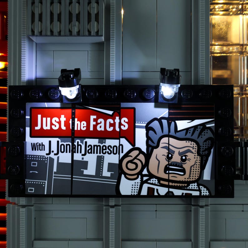 LED Light Kit for LEGO Daily Bugle 76178,custom Illumination Set for ...