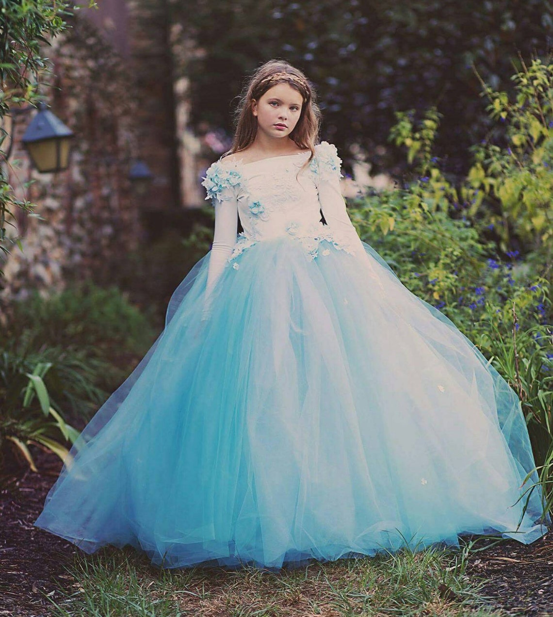 Couture Cinderella Inspired Tulle Tutu Dress - Etsy