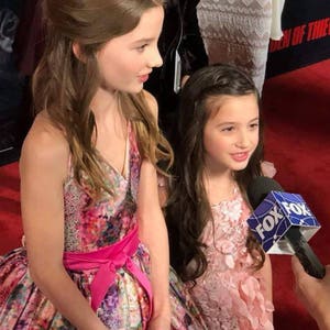 Girls Couture Red Carpet Dress, Madelyn Lazar Pink Leaf Gown - Etsy