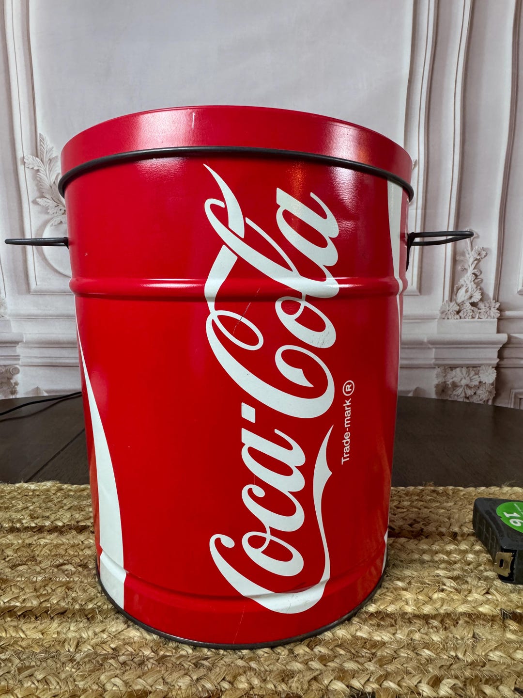Vintage 1983 Coca Cola Popcorn Tin Bertels Can Co Wilkes Barre PA Large ...