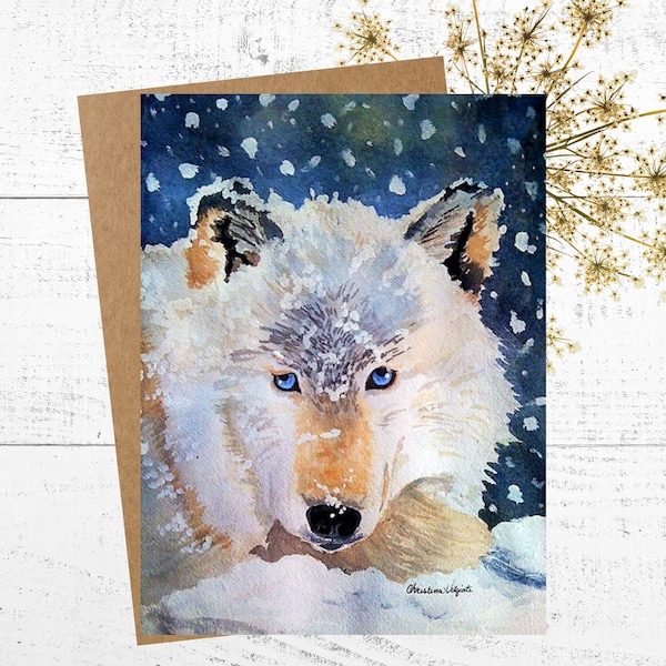 Wolf Painting - Etsy