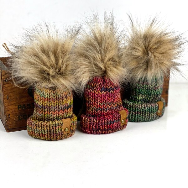 Mini Knit Hats - Etsy