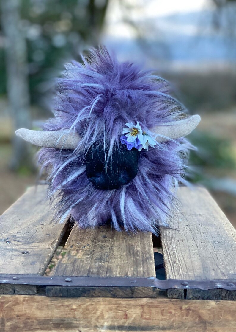 Highland Cow Mini Moo Stuffed Shelf Sitter Country Home Decor - Etsy