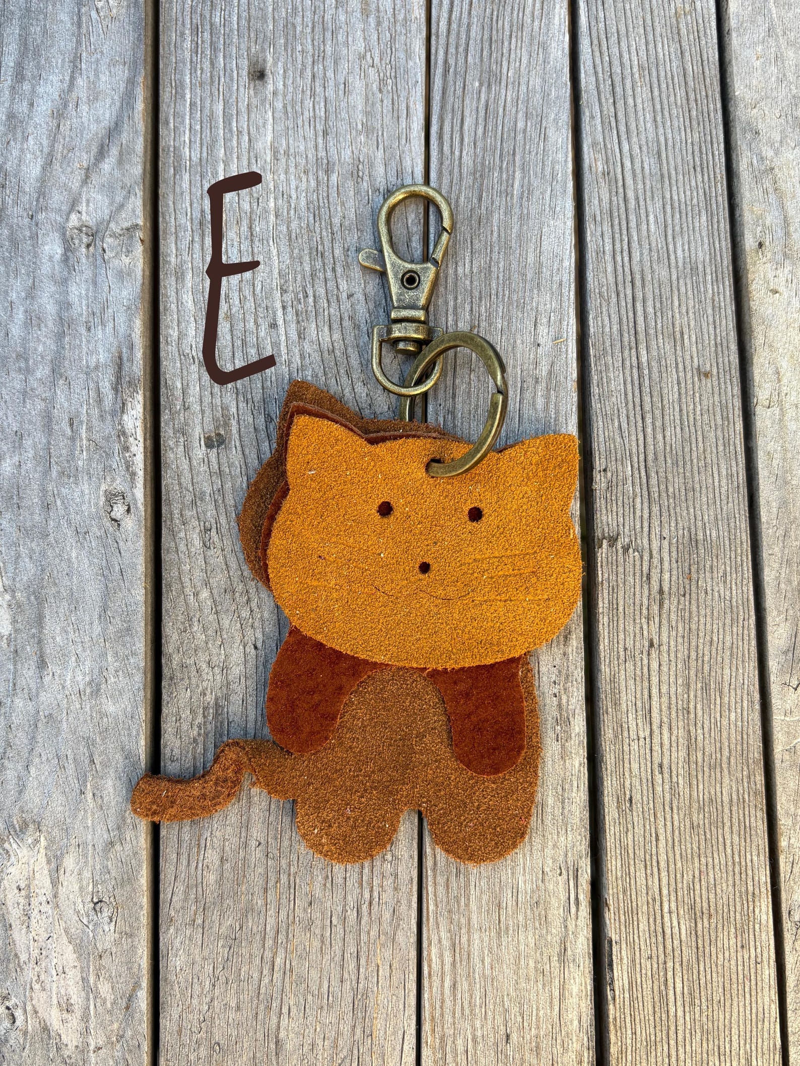 Suede Calico Cat Keyring, Purse Charm, Bag Clip - Etsy