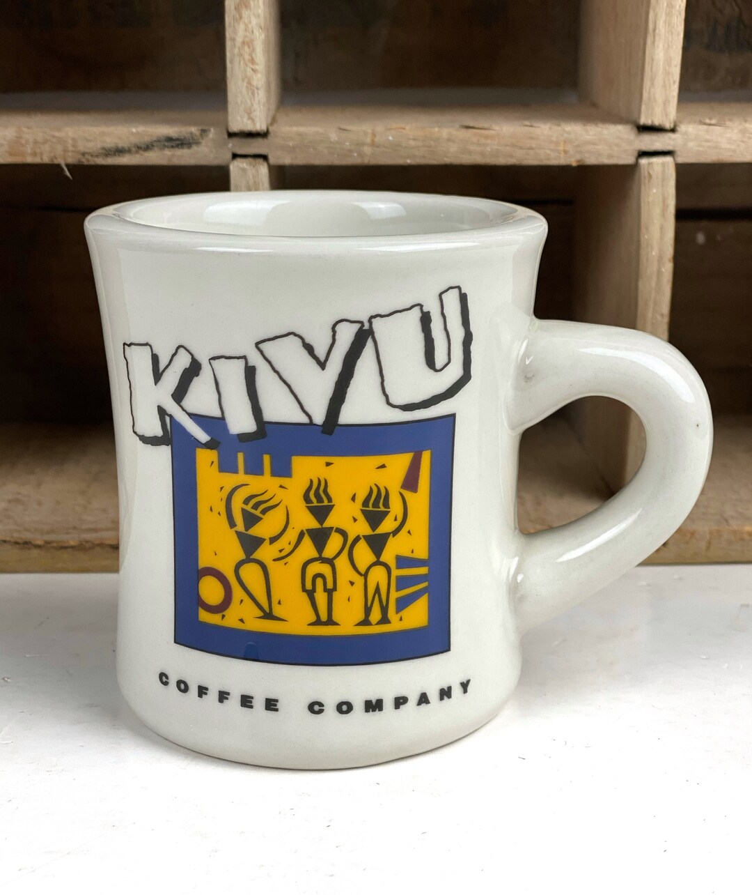 Kivu Coffee Company Heavy Diner Style Coffee Mug Ceramic Cup - Etsy