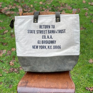 Vintage State Street Bank & Trust Broadway New York NY Upcycled Money ...