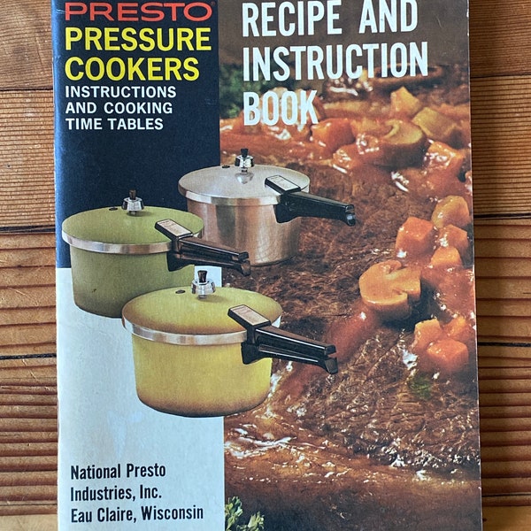 Presto Vintage Pressure Cooker - Etsy