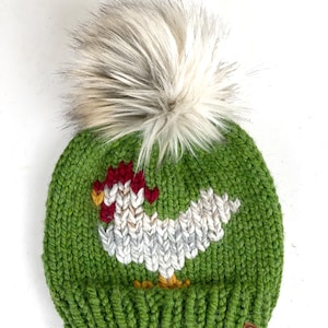 KNIT Chicken Hat PATTERN Only Knit Instructions Downloadable PDF File ...