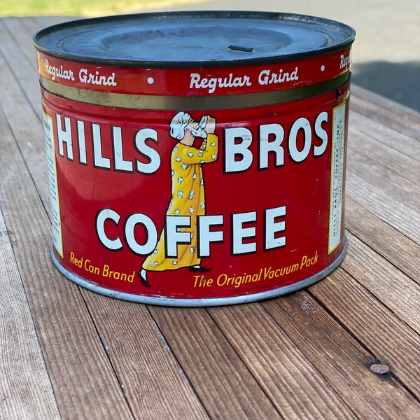 Vintage Coffee Tin - Etsy