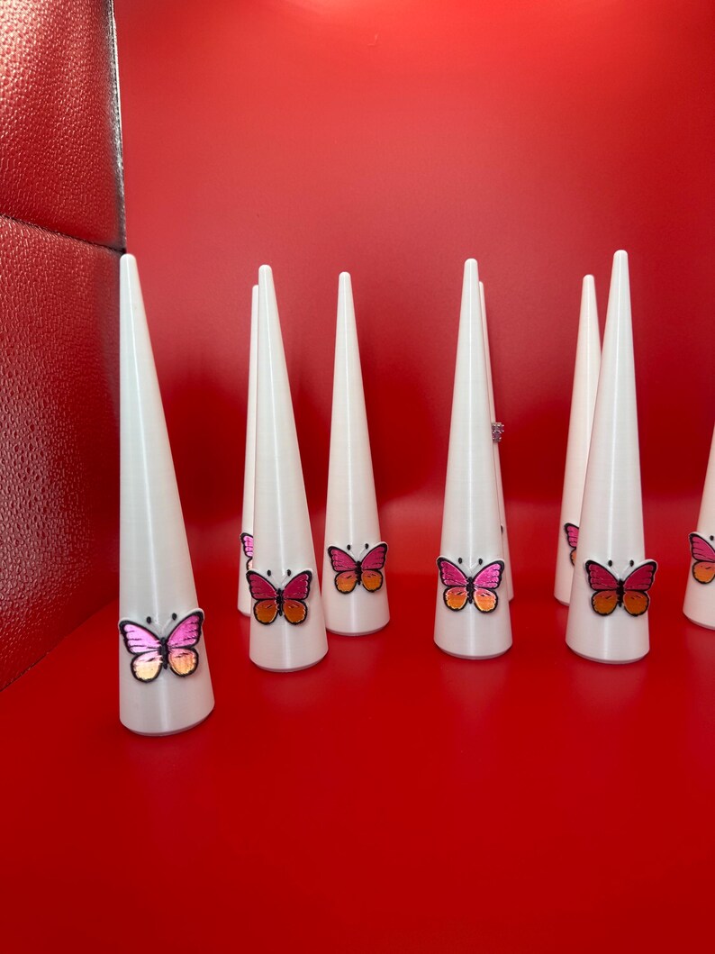 Butterfly Ring Cone Holder | 3D Printed PLA Jewelry Organizer Stand - Etsy