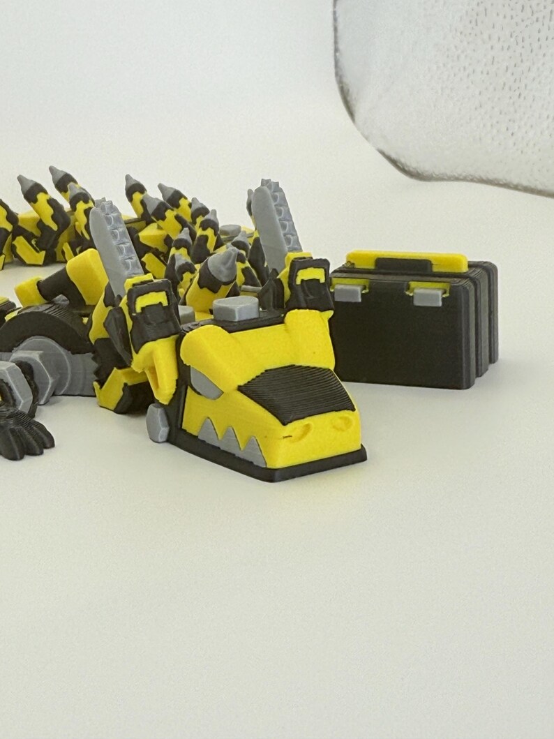 Tool Desk Fidget Toy – Articulated 3D Printed Mechanic Gift ...