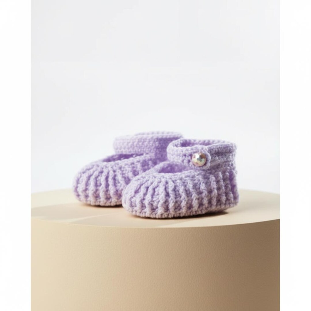 Crochet Booties Pattern PDF | Easy Baby Booties Crochet Pattern ...