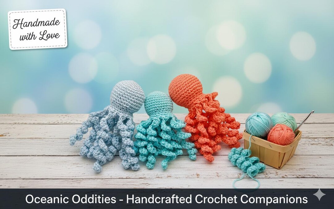 Octopus Crochet Pattern PDF | Cute Amigurumi Octopus Toy | Baby Gift ...