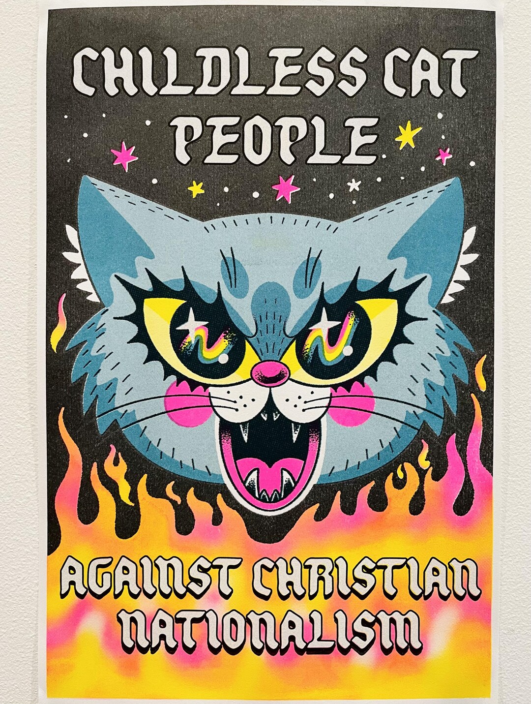 Childless Cat People Print - Etsy