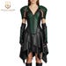 Black Dragon-scale Corset – Dragon Queen, Fantasy Bustier, Renfair ...