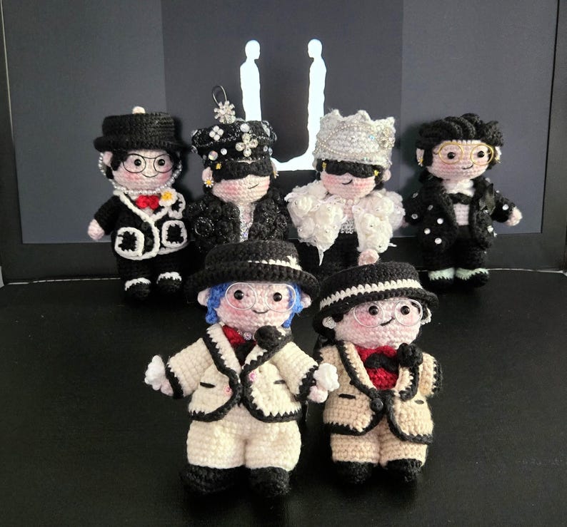 G-dragon Übermensch Tour Crochet Doll, Act III MOTTE Outfit Amigurumi ...