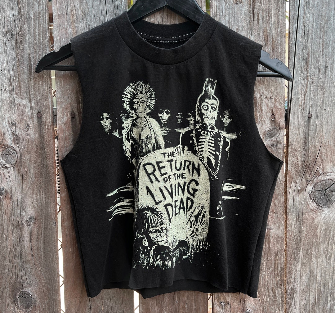 Return of the Living Dead Crop Muscle Tee Size S - Etsy