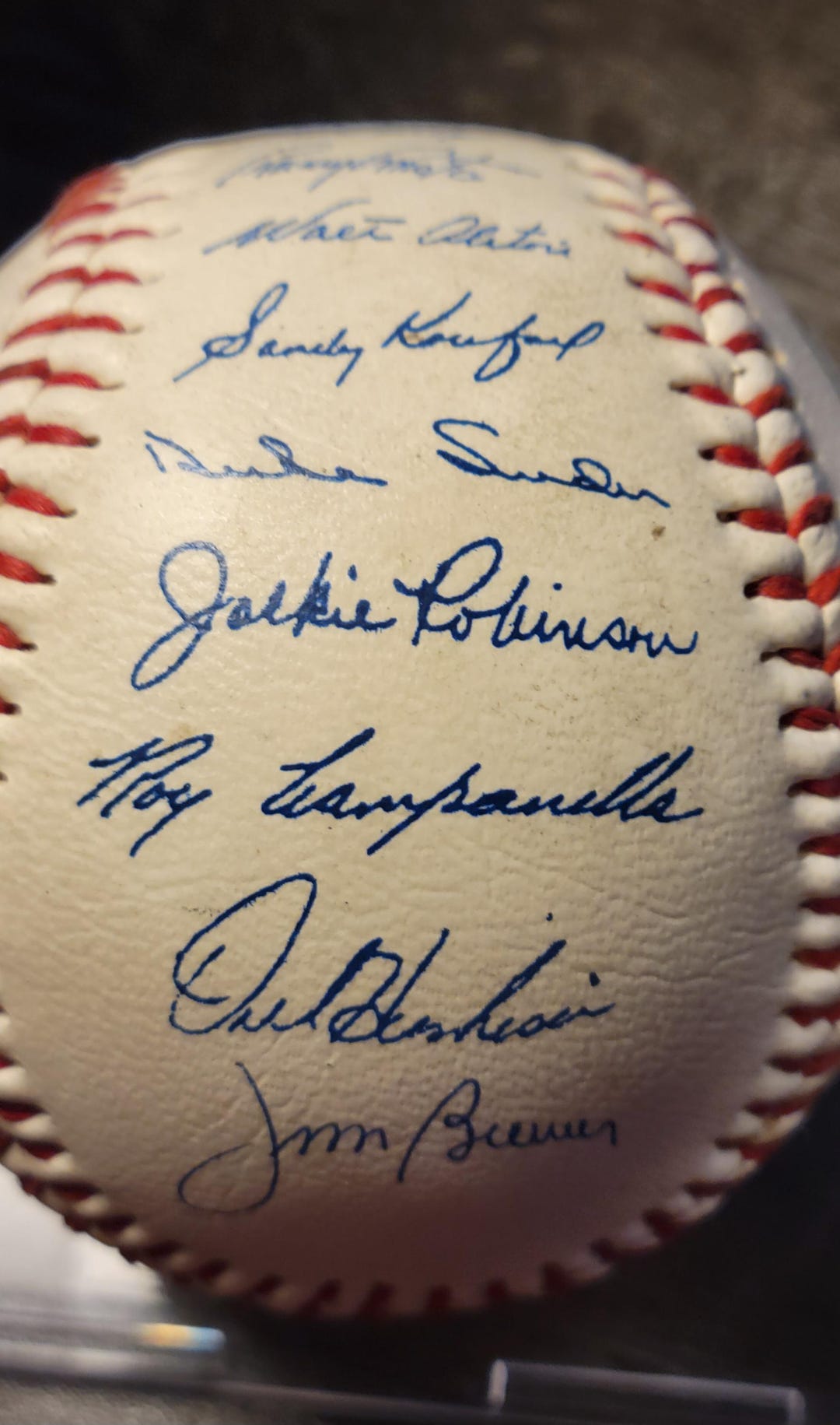 Reproduction of 1950s Era Brooklyn Dodgers Signed Baseball - Etsy