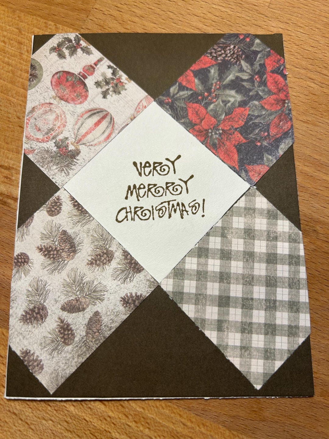 Very Merry Christmas! Card - Etsy