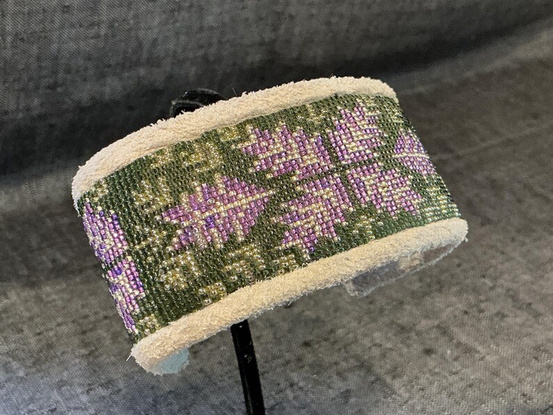 Native American Beadwork Bracelet Cuff - Etsy Canada