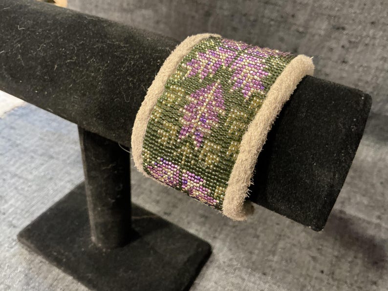 Native American Beadwork Bracelet Cuff - Etsy Canada