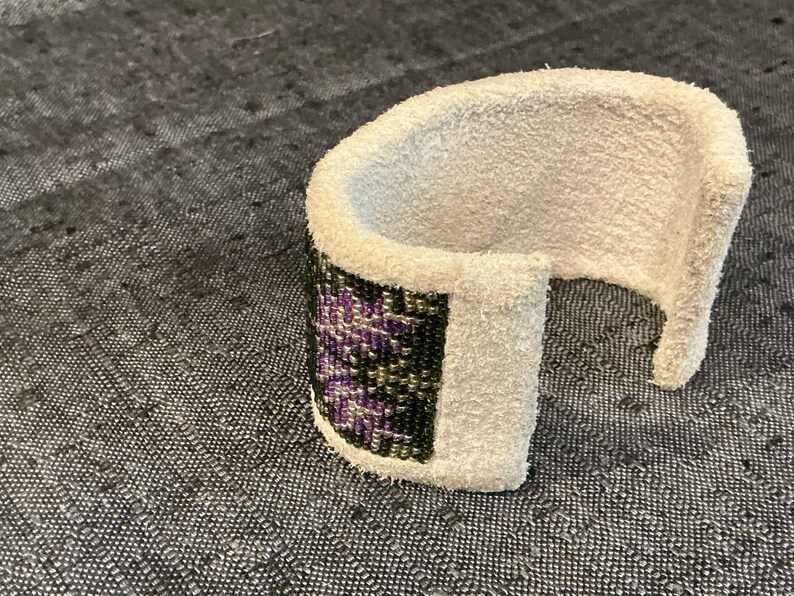 Native American Beadwork Bracelet Cuff - Etsy Canada