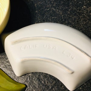 Vintage Ceramic Serving Bowls Set of 4 With Matching Modern Center Bowl ...