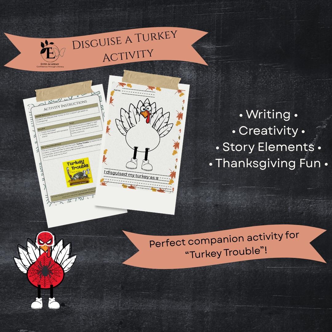 Disguise a Turkey Activity - Companion to "turkey Trouble ...
