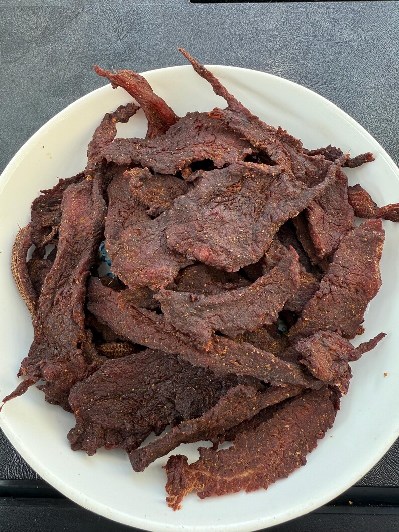 Peppercorn Crush- 4 0z Premium Beef Jerky - Etsy