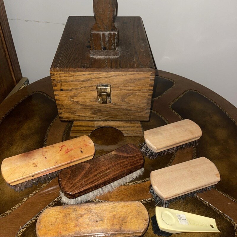 Shoe Shine Box - Etsy