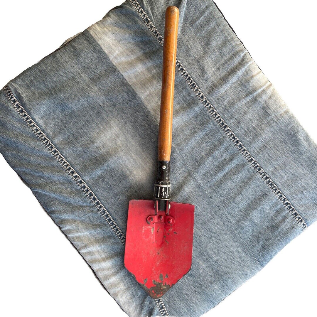 Vintage US AMES Military Vietnam War Era Folding Trenching Tool Shovel ...