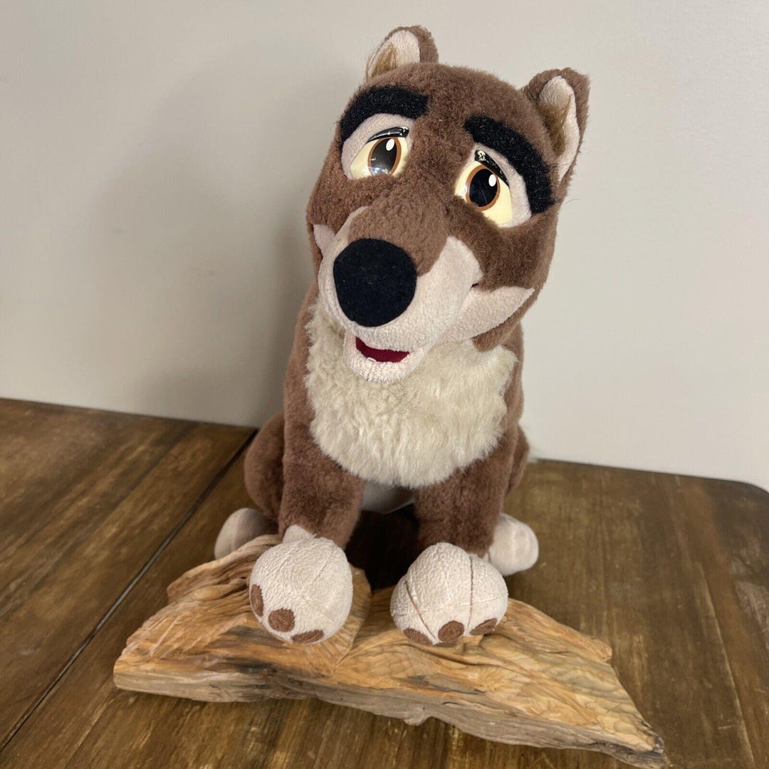 1995 Universal City Studios Balto Plush Toy Movie Wolf Dog Husky Rare ...