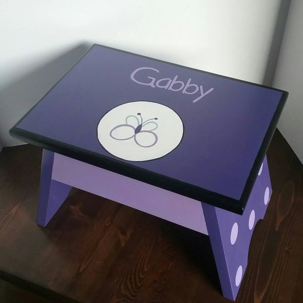Purple Step Stool - Etsy