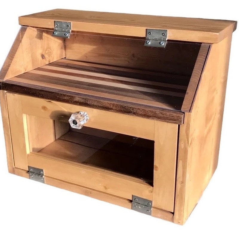 Rustic Bread Boxes Wood - Etsy
