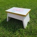 Wood Stool, Step Stool, Child of God, Personalized Step Stool ...