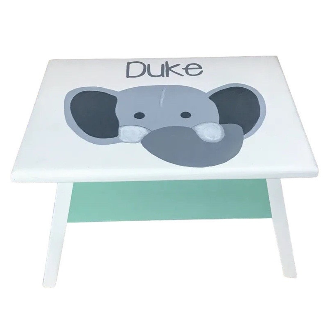 Wooden Step Stool Childrens Stool Name Stool for Kids Boys - Etsy