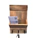 Reclaimed Wood Mail Organizer, Mail Sorter and Key Holder, Hanging ...
