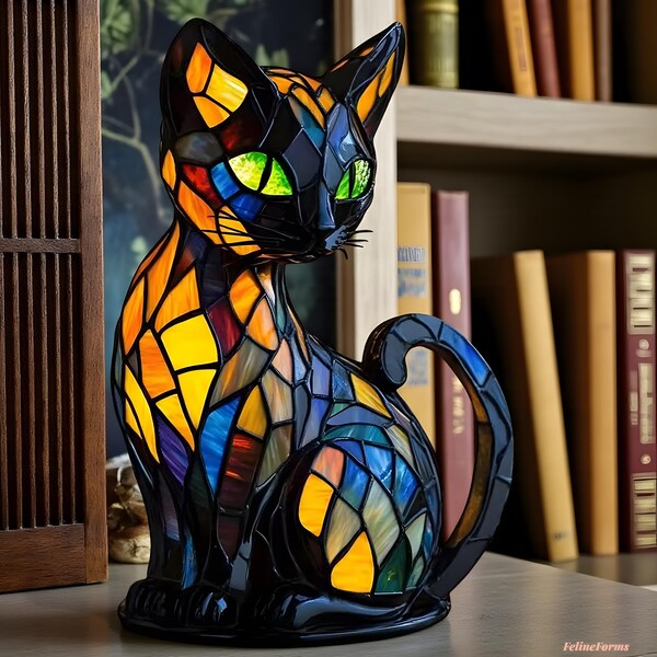 Cat Lamp - Etsy UK