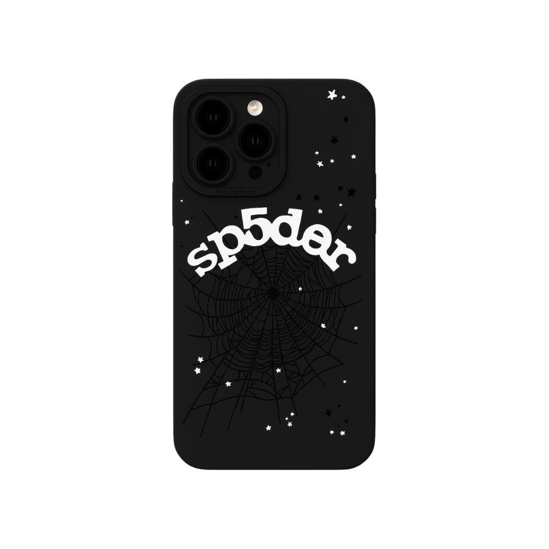Black Spider Web iPhone Case, Edgy Minimalist Design Phone Cover - Etsy