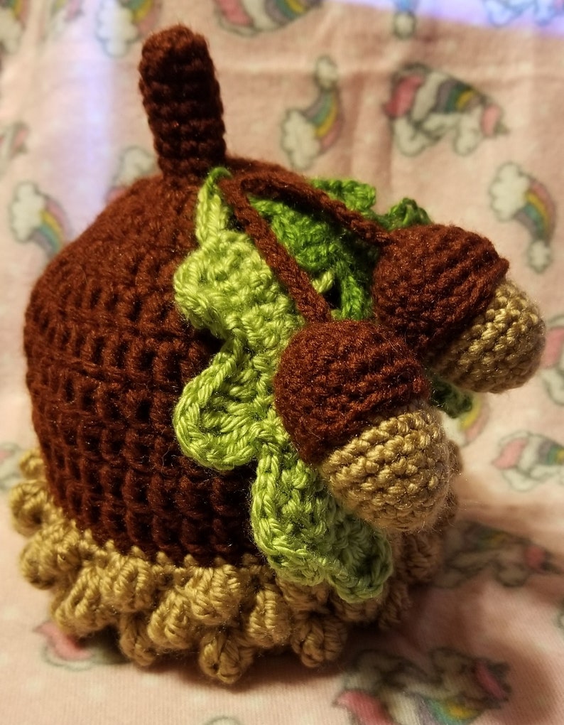 Custom Order. Crochet Acorn Hat, Photo Prop Beanie, Christmas Gift ...