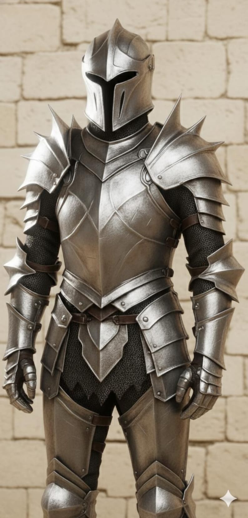 Medieval Knight Full Armor Suit Handmade Steel Cosplay Armor LARP ...