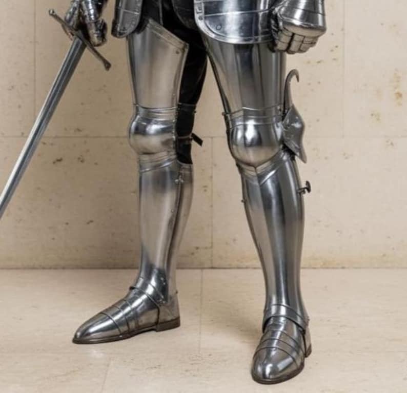 Medieval Knight Full Suit Steel Armor Wearable Steel Gothic Armour Set ...