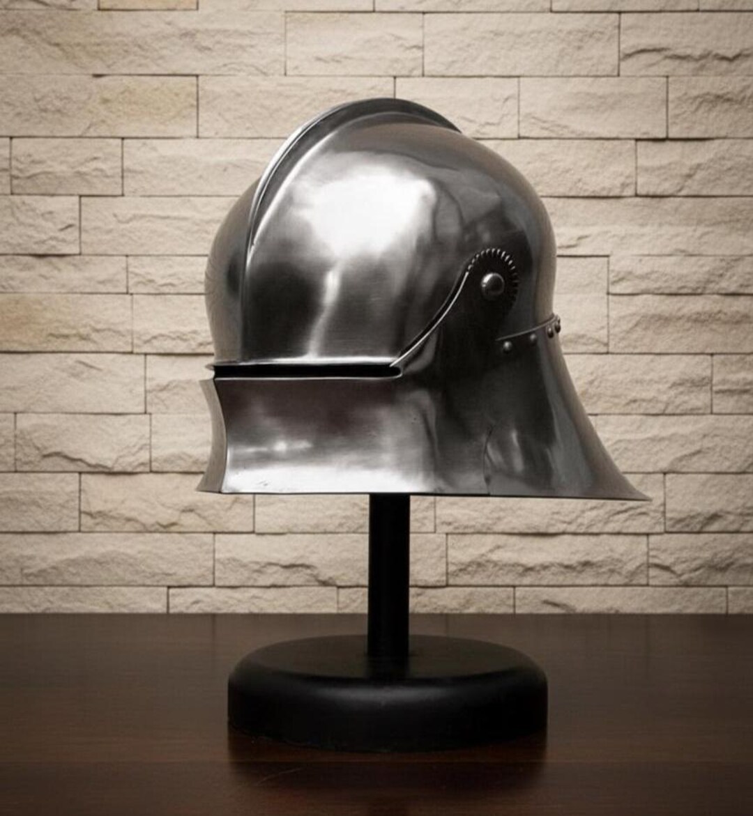 Handmade 15th Century Steel Sallet Helmet Gothic Knight Armor for ...