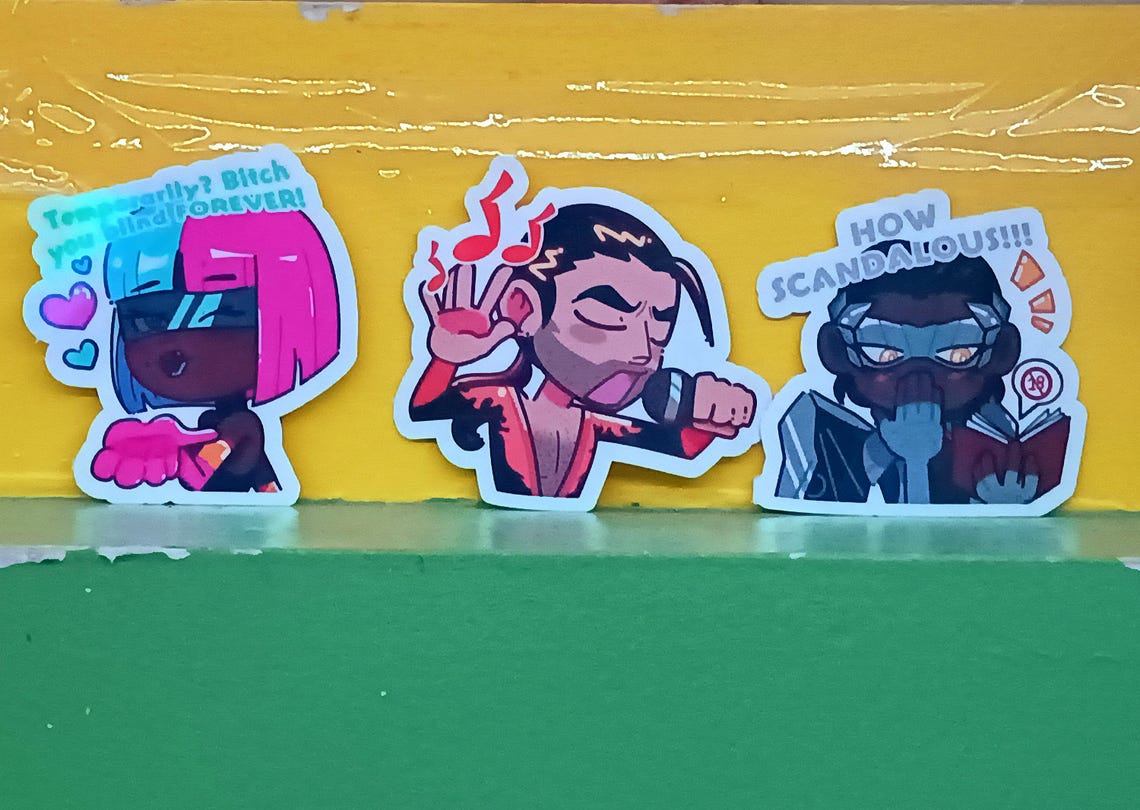 DISPATCH STICKERS WAVE 1 - Etsy
