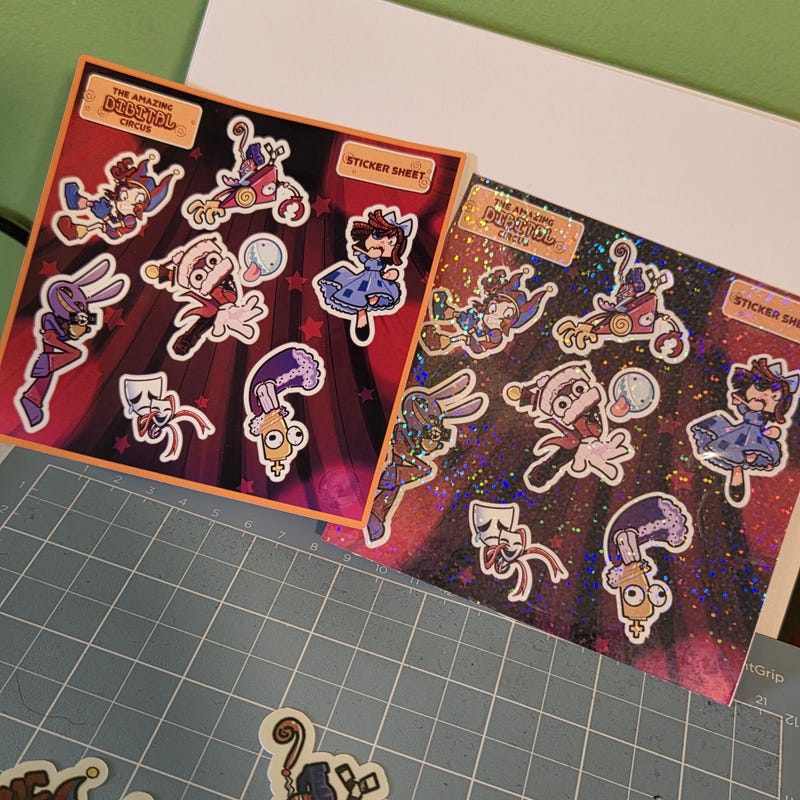 Pomni Papercraft - Etsy