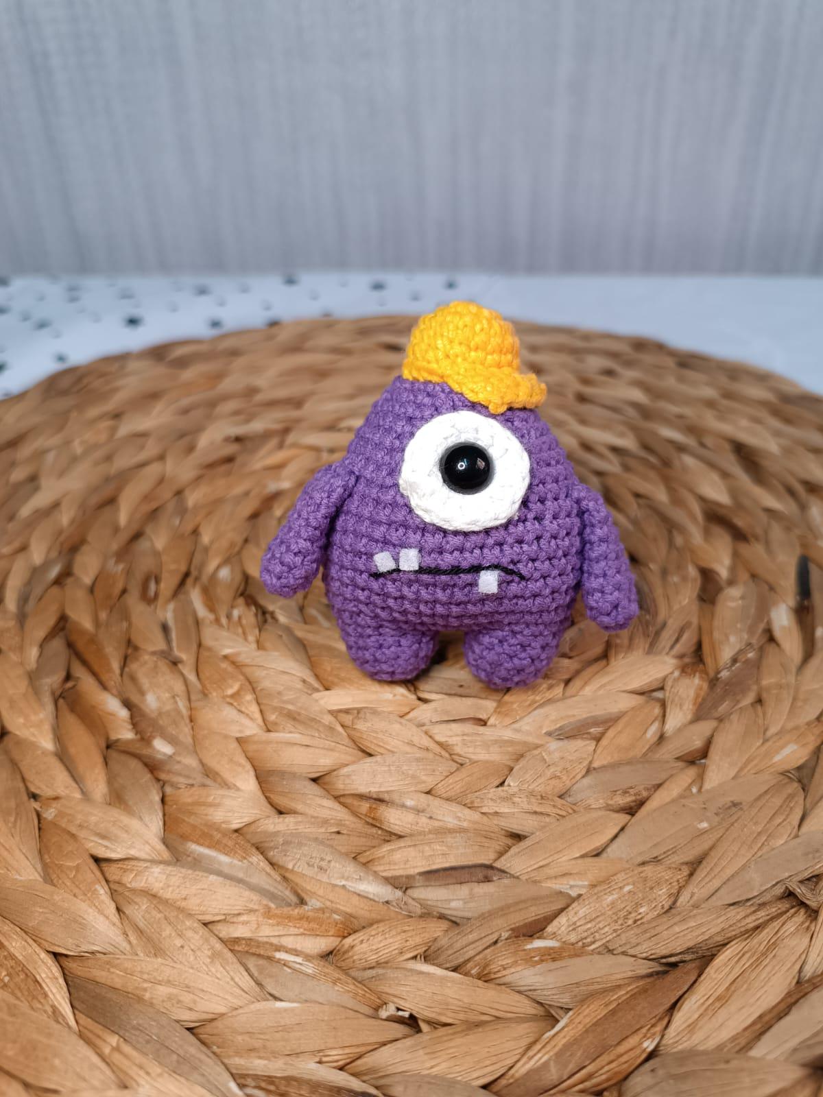 Mini Monsters Crochet Pdf Pattern Monster Set Crochet Tutorial Cute