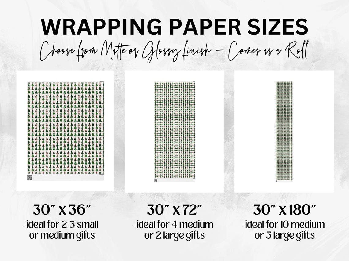 Red Paris Winter Toile Wrapping Paper, Elegant French Christmas Village ...