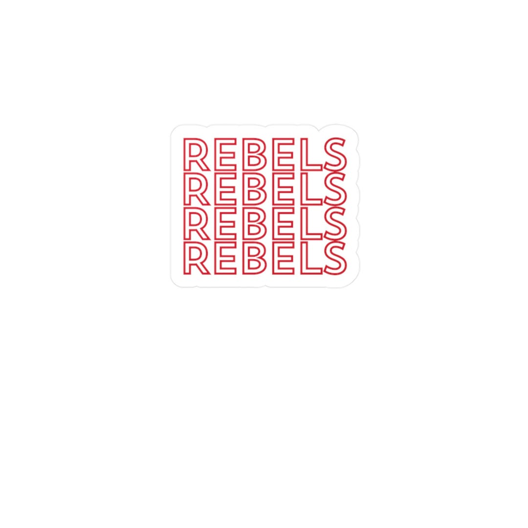 REBELS Outline Sticker | Vinyl Decal - Etsy